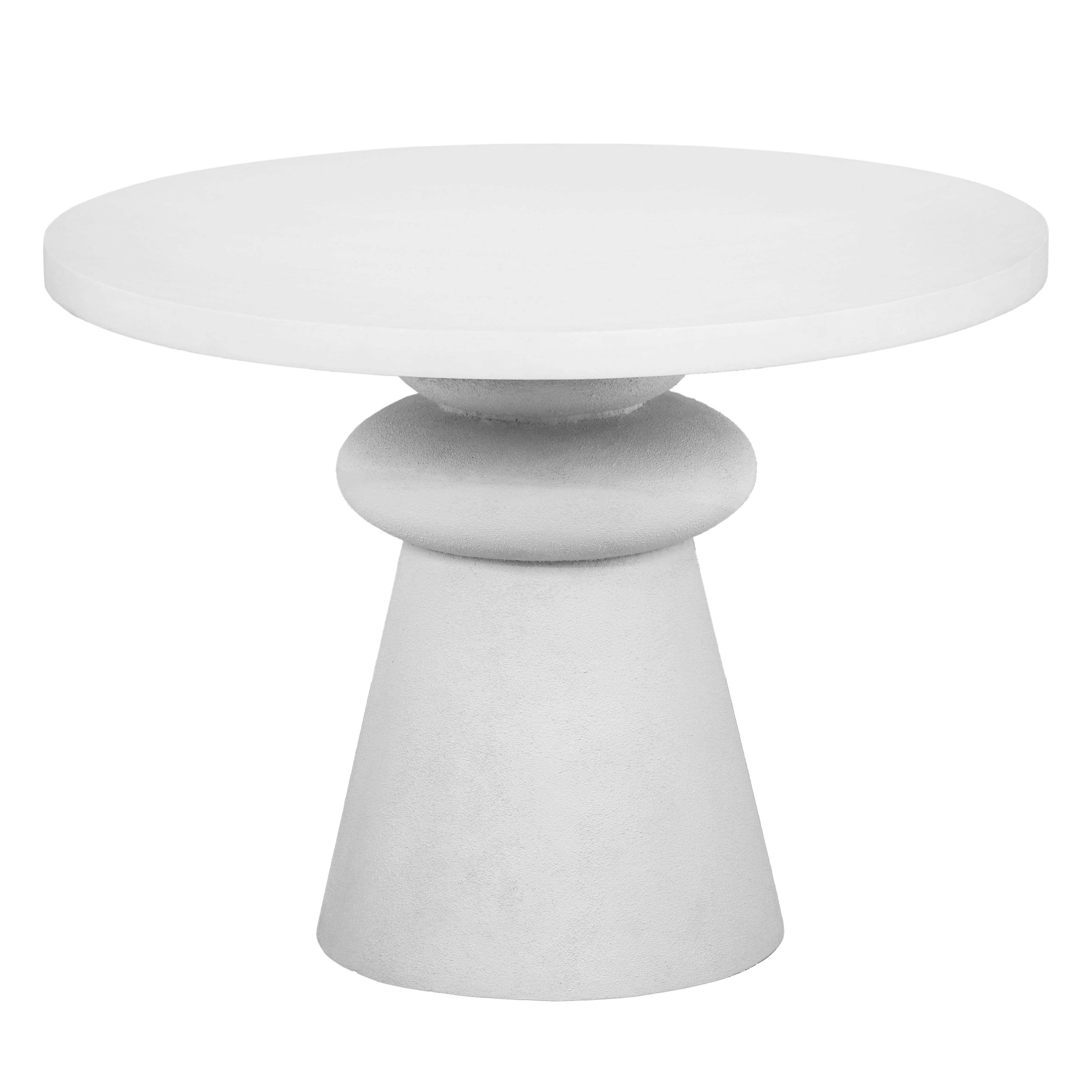 Lupita 42" White Round Dinette Table – Luv Modern