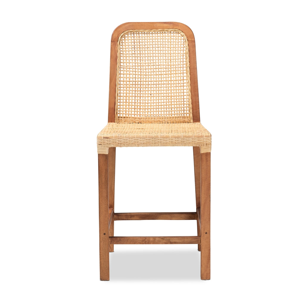 Balboa Natural Rattan Counter Stool - LuvModern – Luv Modern